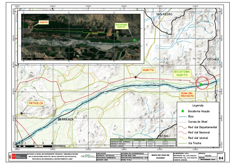 Mapa de Vias de Acceso | PDF