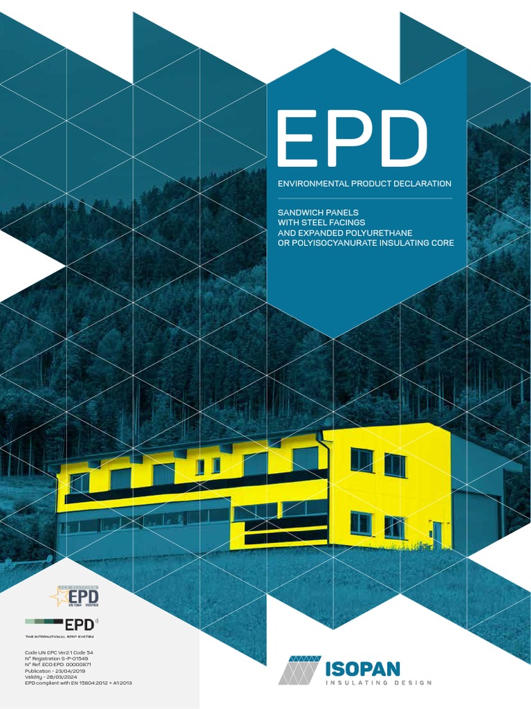 Epd Isopan 2019 Pu-Eng 3 | PDF | Recycling | Building Insulation