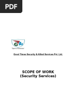Security Company Profile Sample | PDF | Computers