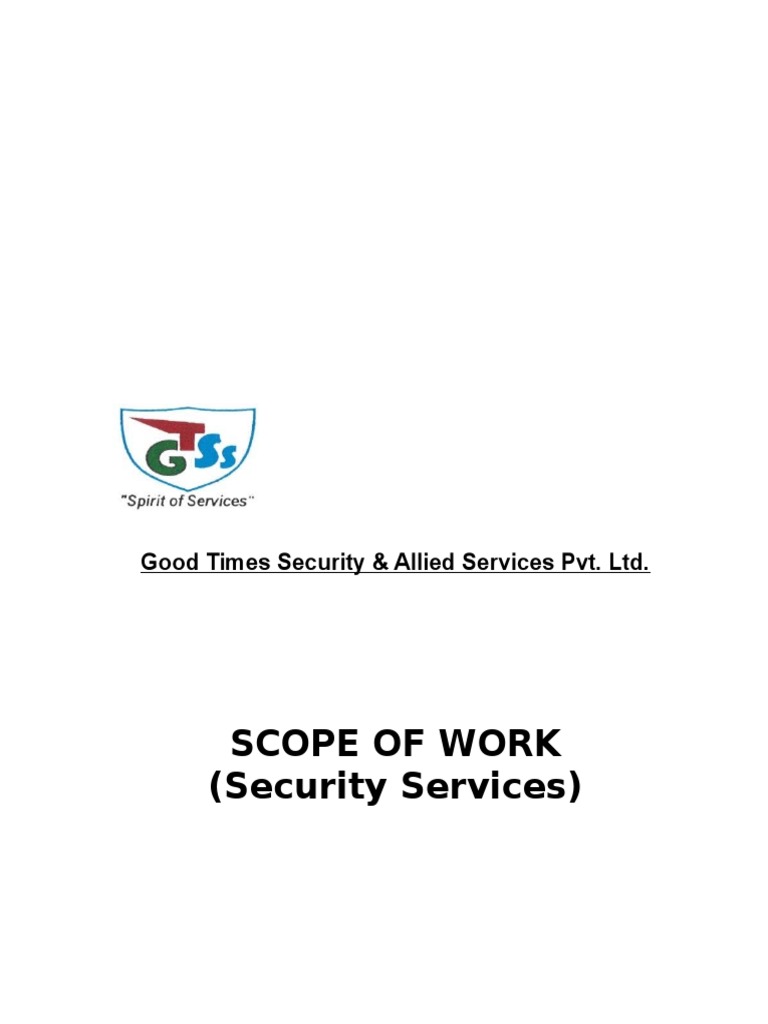 SOP's For Security Services | PDF | Security Guard | Information Security