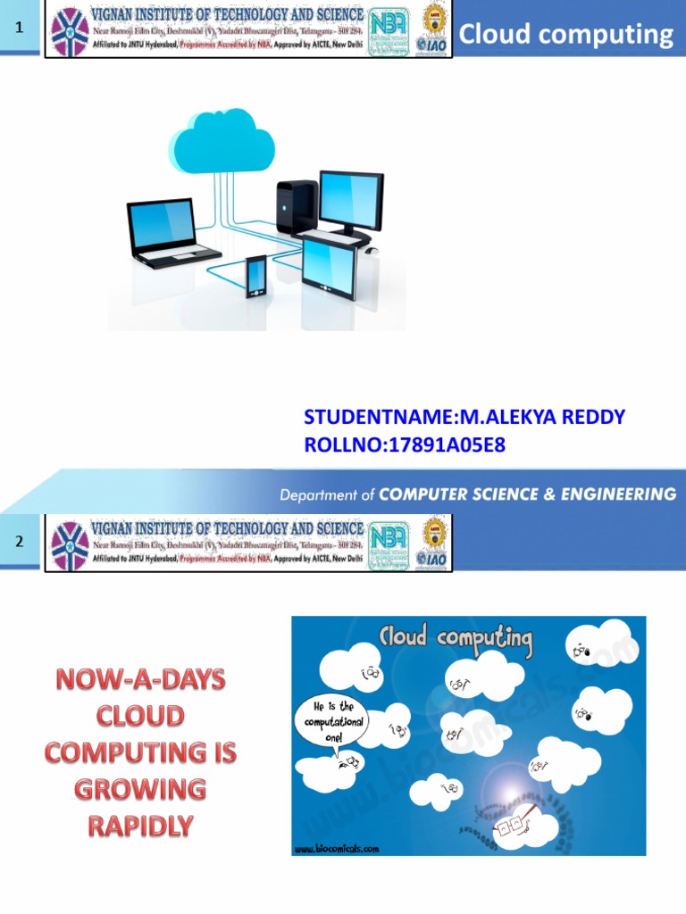 Cse PPT 2 | PDF | Cloud Computing | Platform As A Service