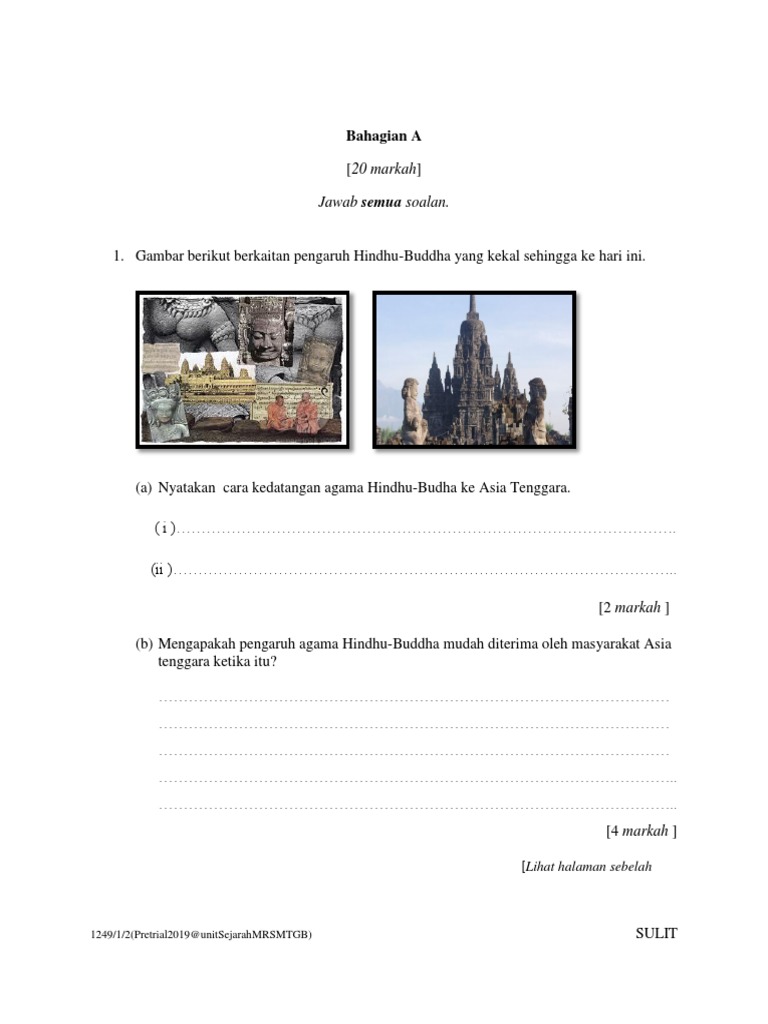 Soalan Pre Trial | PDF