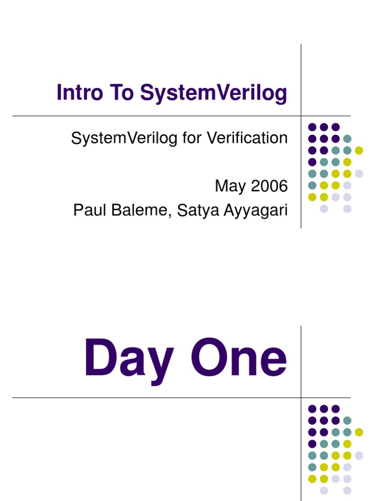 Intro To SV | PDF | Parameter (Computer Programming) | Subroutine