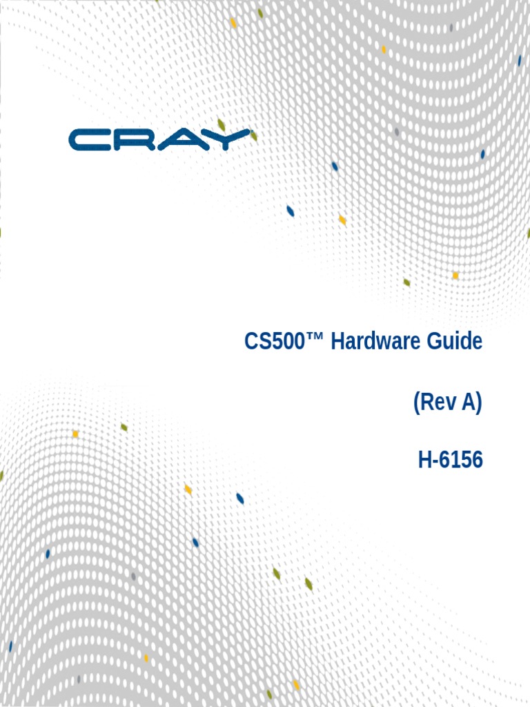 CS500 Hardware Guide | PDF | Solid State Drive | Computer Hardware