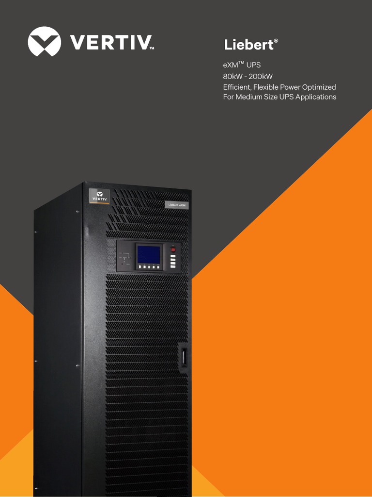 Liebert UPS Exm PDF | PDF | Reliability Engineering | User Interface