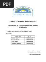 Poultry Farming Project Proposal | PDF | Poultry Farming | Poultry