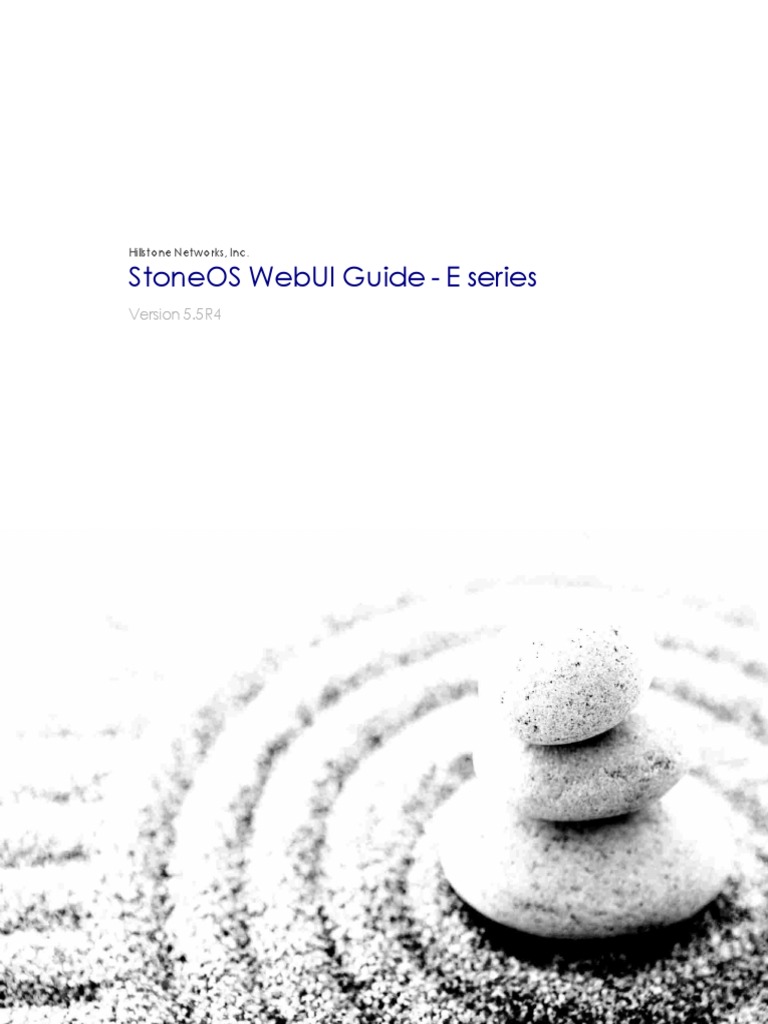 StoneOS WebUI User Guide E | PDF | Proxy Server | Denial Of Service Attack