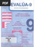 Cuadernillo Evalua 8 Version 4.0 | PDF