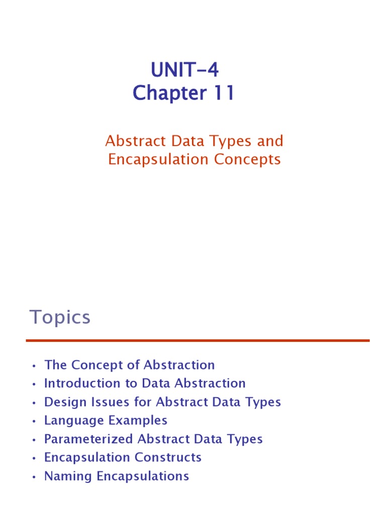 UNIT - 4 - Chapter-1 | PDF | Constructor (Object Oriented Programming ...