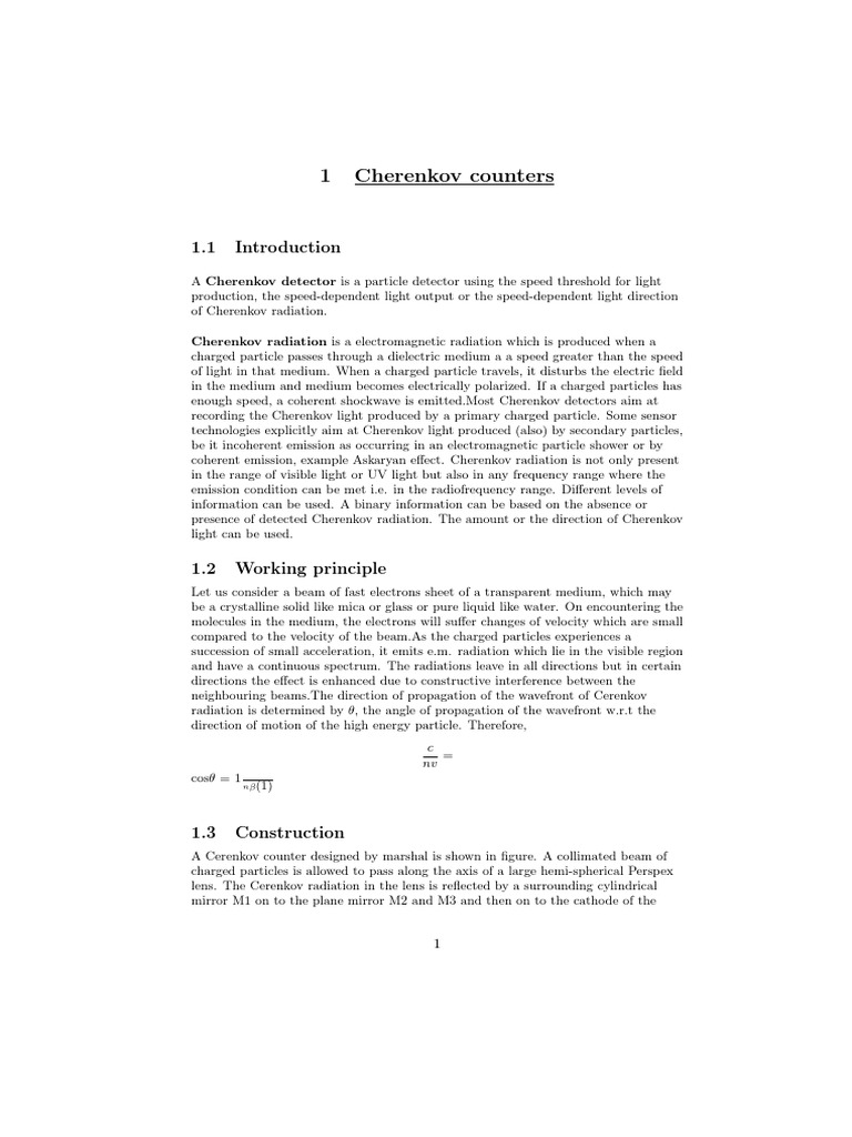 GM Counter | PDF | Atomic | Physics
