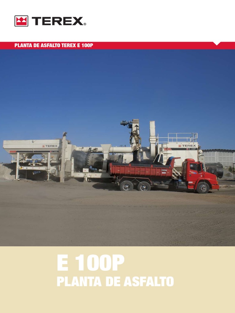 Terex E100p | PDF | Camión | Acero