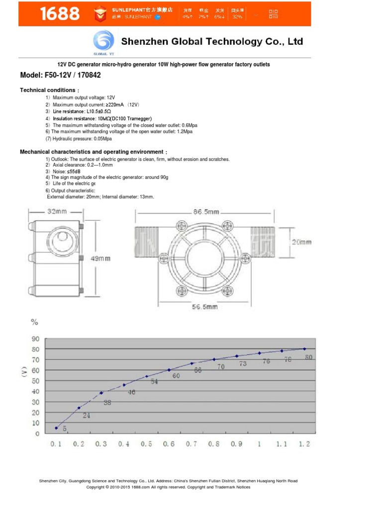 F50-12V SGT PDF | PDF | Home & Garden | Technology & Engineering