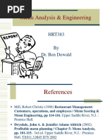 Menu Engineering for Restaurateurs | PDF | Menu | Marketing