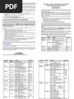 Rrsa Uce Timetable 2025 | PDF