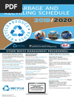 Halifax 2025 Waste Collection Schedule | PDF | Waste | Waste Management