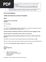 Banning Letter Template | PDF | Social Institutions | Social Science
