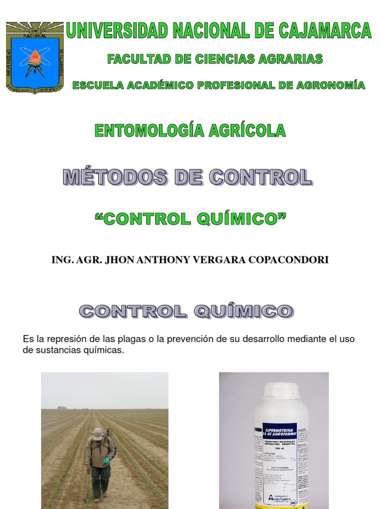 Control Químico de Plagas Agrícolas | PDF | Insecticida | Pesticida