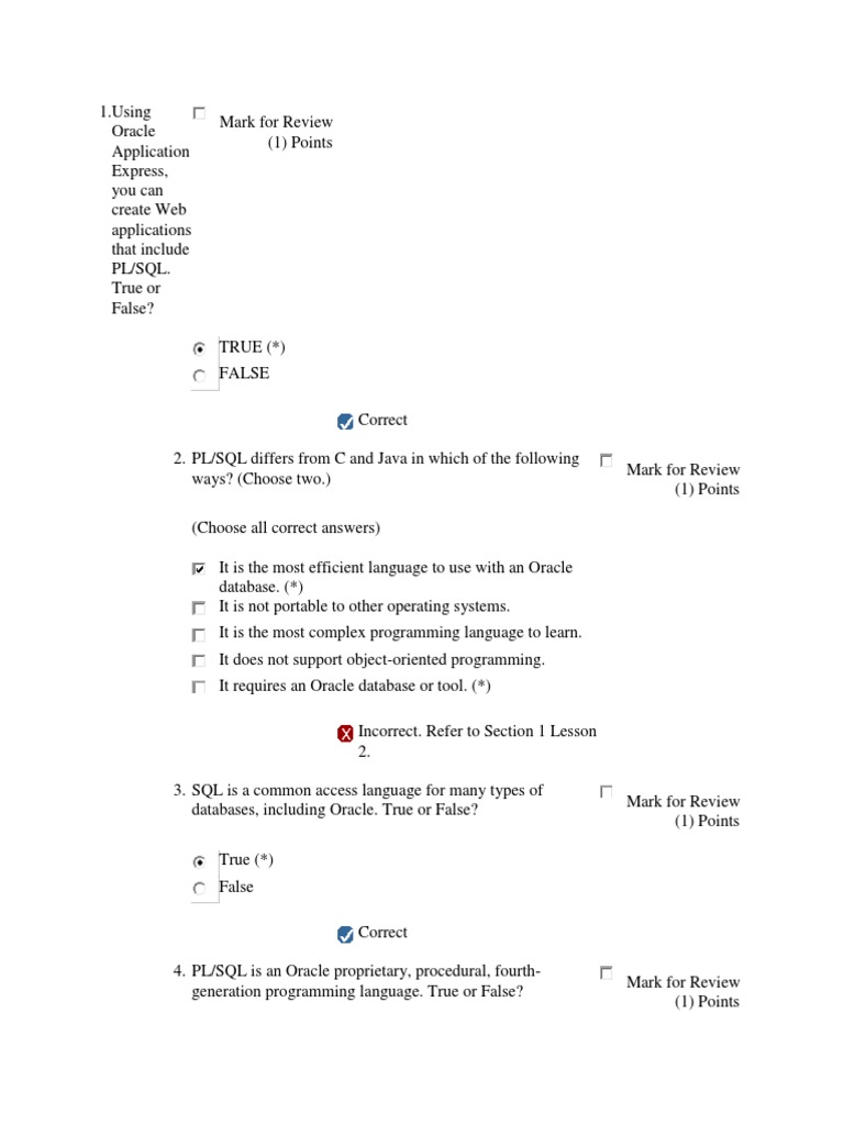 Semester 1 Mid | PDF | Pl/Sql | Control Flow