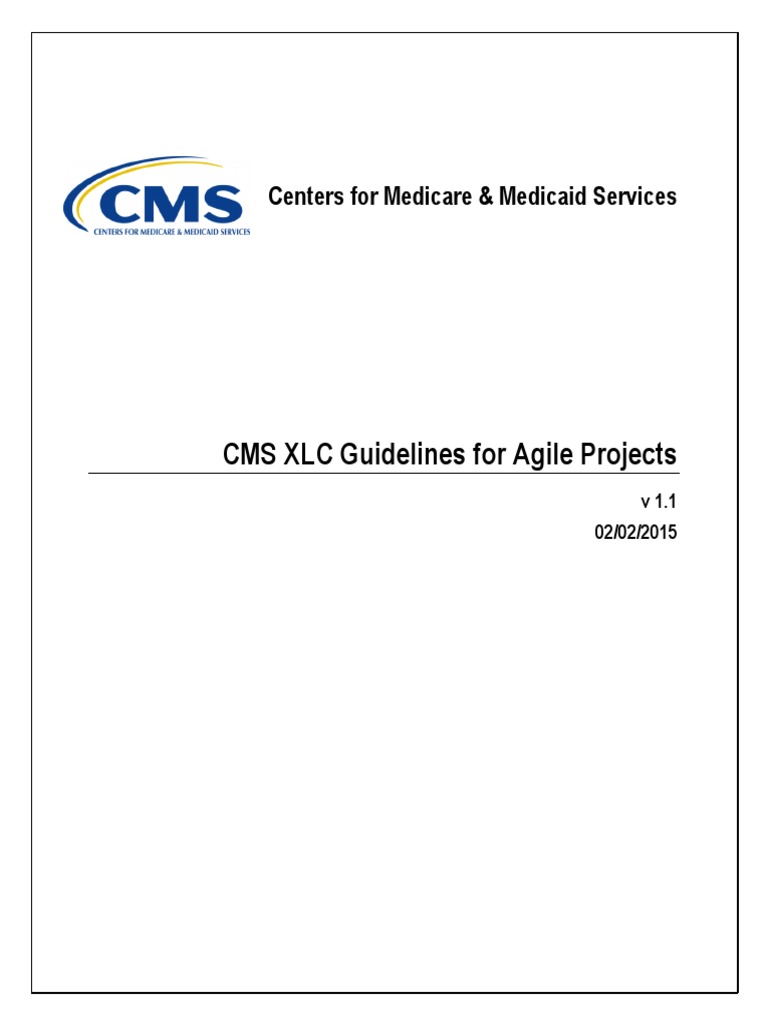 CMS XLC Guidelines For Agile Projects1997x2 | PDF | Scrum (Software ...