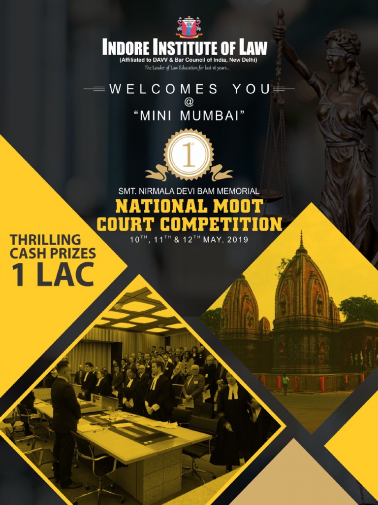 Iil Moot Court Brochure | PDF