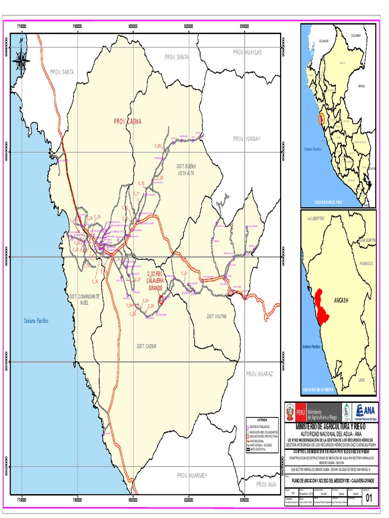 Gestión Hídrica en Casma | PDF | América del Sur | Perú