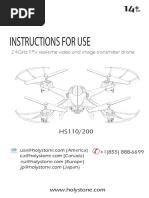 4-AXIS Aerocraft Instruction Manual: People | PDF | Usb | Rechargeable ...