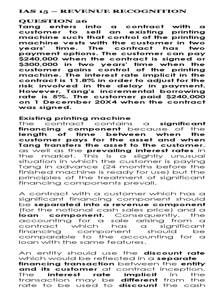 Ias 15 | PDF | Debits And Credits | International Financial Reporting ...