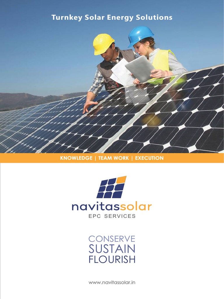 Navitas EPC Brochure | PDF | Solar Power | Energy Development