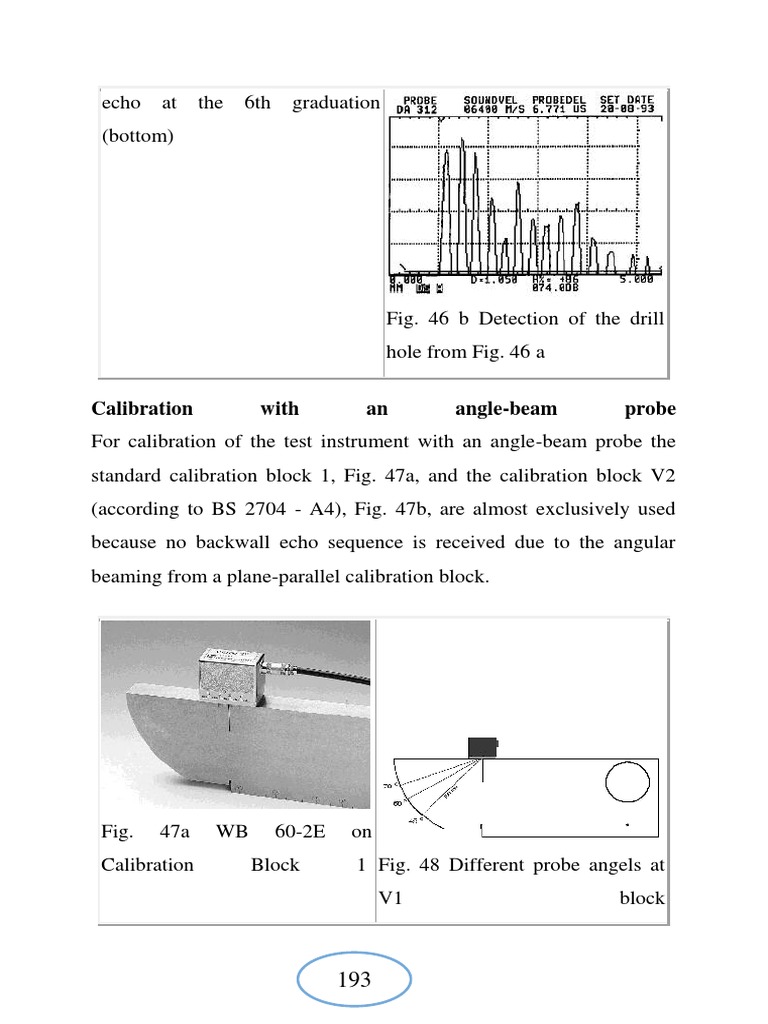 Ultrasonic Testing Calibration Guide | PDF
