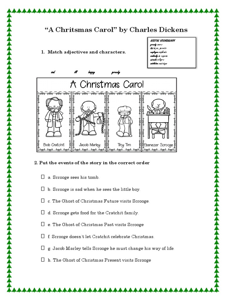 A Christmas Carol Study Guide | PDF | Ebenezer Scrooge | A Christmas Carol