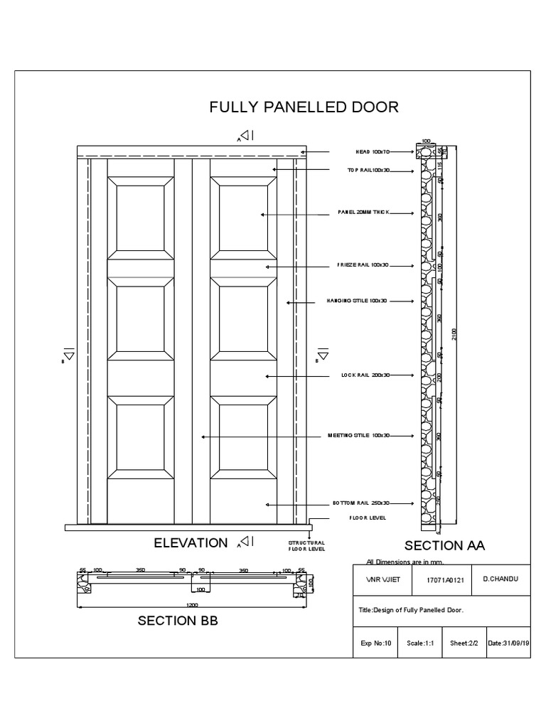 Doors and Windows-Model 1 | PDF | Door