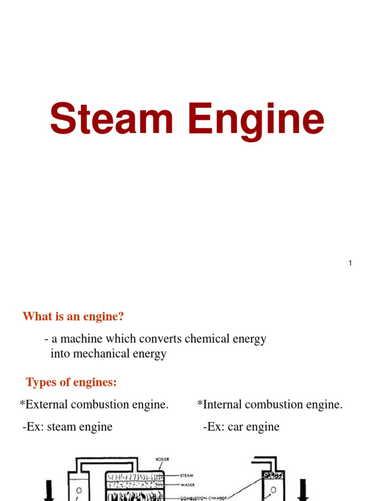Steam Engine | PDF | Steam Engine | Piston
