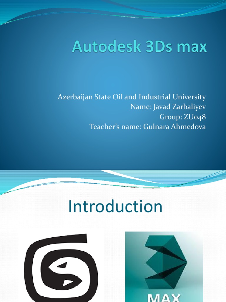 3D Studio Max Overview and Resources | PDF
