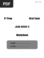 Aim High 4 Workbook | PDF