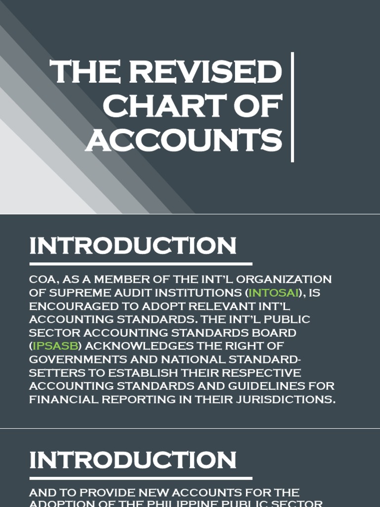 Revised Chart of Accounts | PDF | Equity (Finance) | Expense
