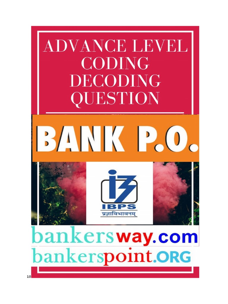 Advance Level Coding Decoding | PDF | Applied Mathematics | Algorithms