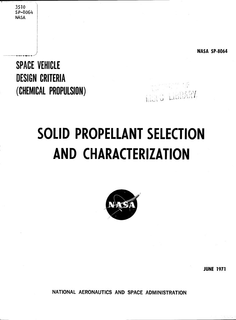Solid Propellant Design Criteria Guide | PDF