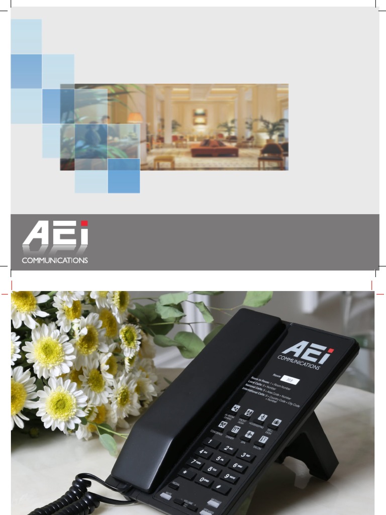 AEi Hotel Telephony Solutions Overview | PDF | Session Initiation ...