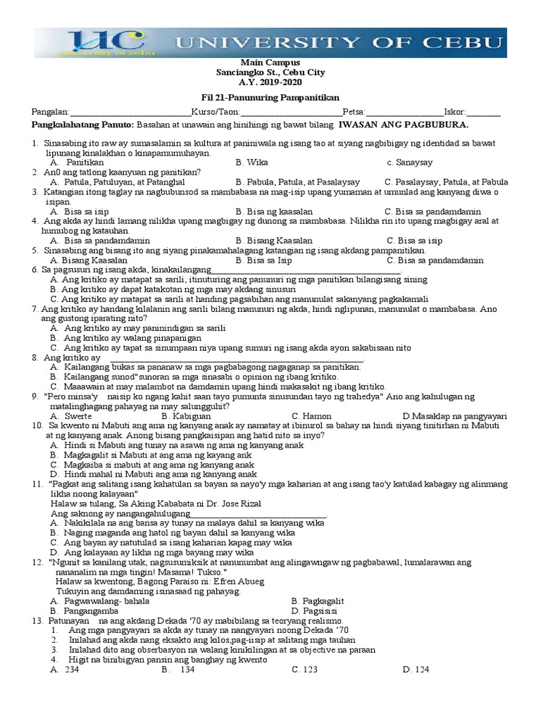 Exam Number 1 Pdf Pdf