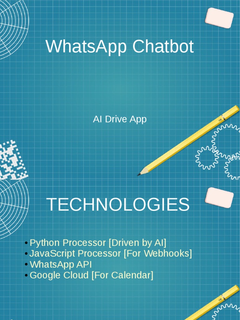 Presentation For A WhatsApp Bot | PDF