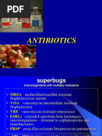 Antibiotic Classification Overview | PDF | Antibiotics | Drugs