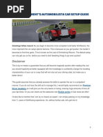 Assetto Corsa Car Tuner Guide | PDF | Screenshot | Computer File