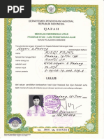 Ijazah SMK | PDF