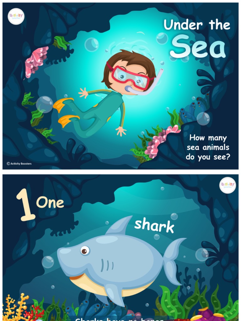 Under The Sea Book PDF | PDF