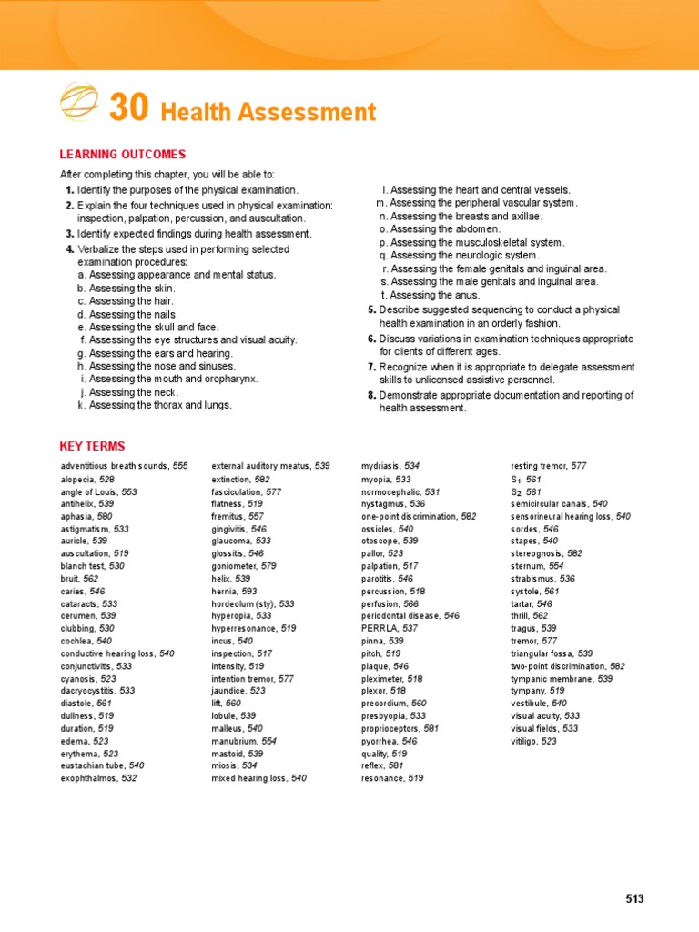 CH30 | PDF | Hand | Physical Examination