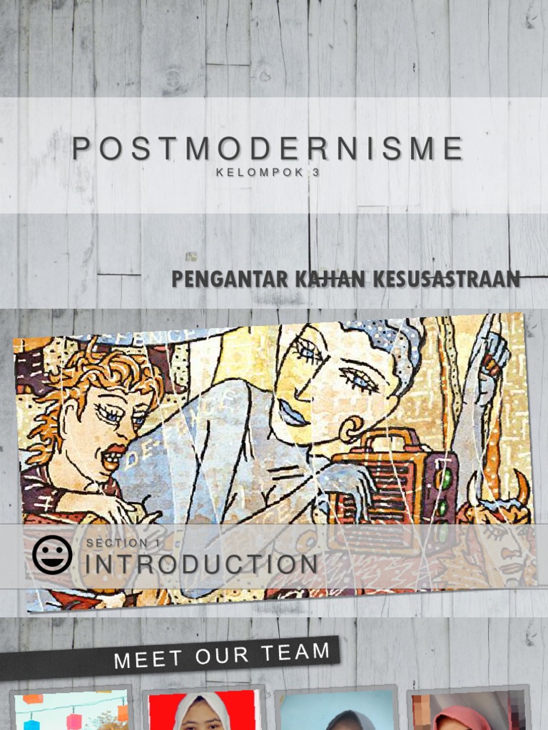 Kelompok 3 Postmodernisme | PDF | Ilmu Sosial | Sejarah
