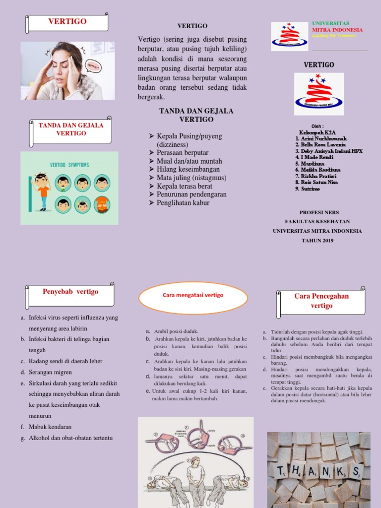 Leaflet Vertigo | PDF