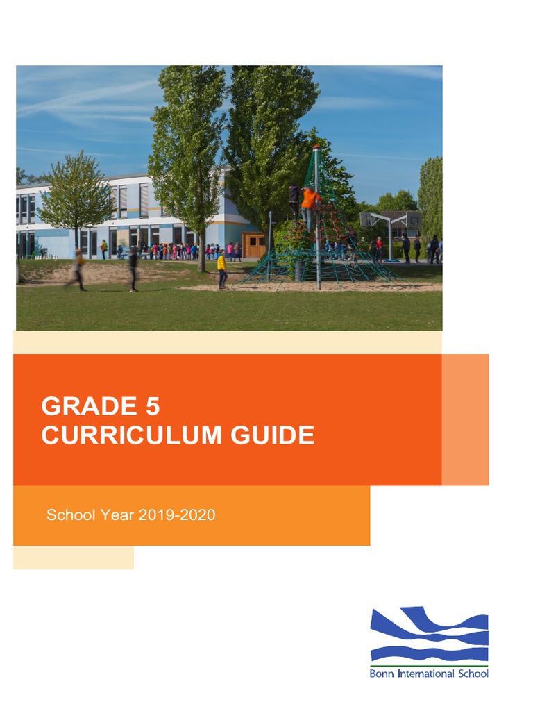 Grade 5 Curriculum Guide 2019-2020 | PDF | Learning | Cognition