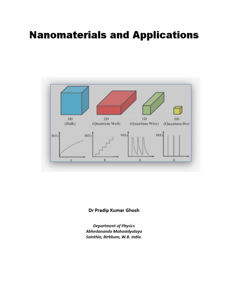 Nanomaterials and Applications | PDF | Photolithography | Nanotechnology