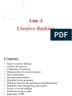 Creativity Intelligence Test | PDF | Creativity | Intelligence
